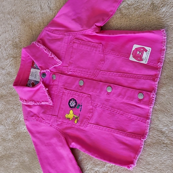 Garanimals | Jackets & Coats | Girls Snoopy Jean Jacket | Poshmark